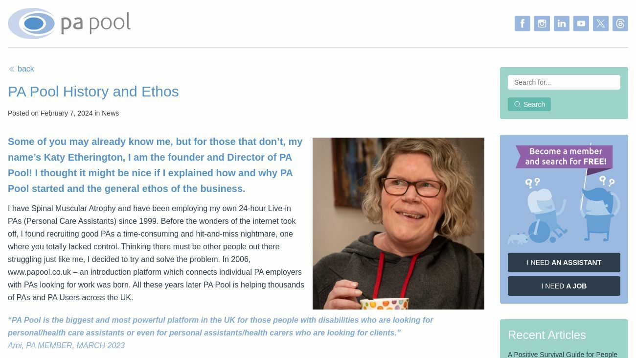 PA Pool - PA Pool History and Ethos